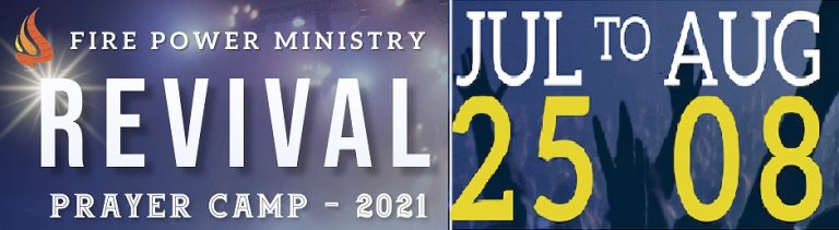 Fire Power Ministry – Deliverance! Prayer! Healing!
