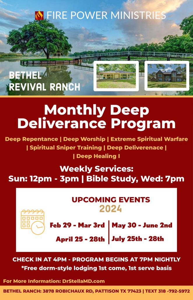 Ministry Programs – Fire Power Ministry